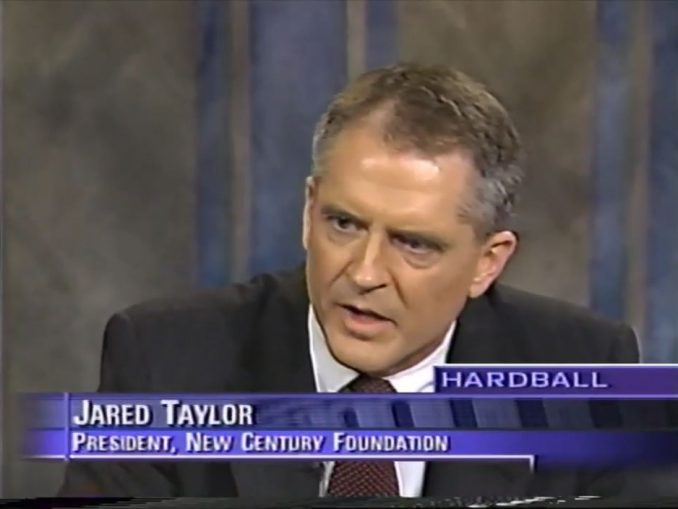 The definitive interview with Jared Taylor – National Conservative