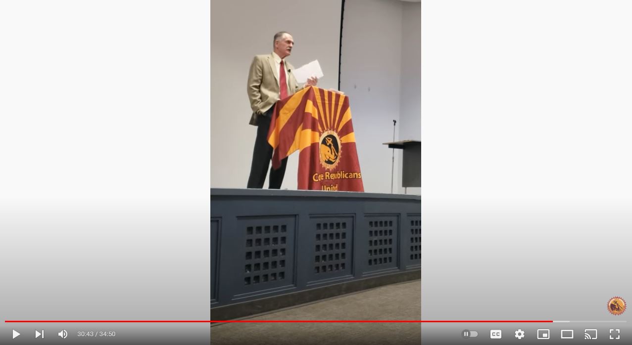 Jared Taylor speaks on ASU campus despite Antifa threats of violence