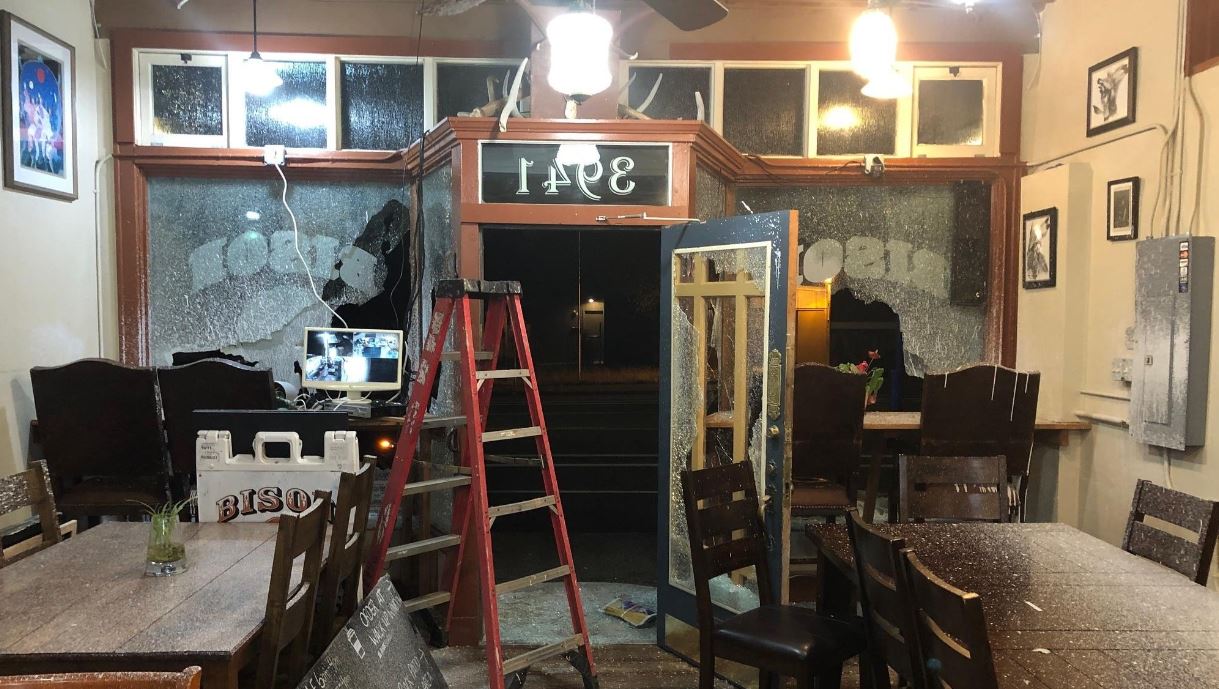 Antifa accused of major attack on indigenous female-owned café in Portland
