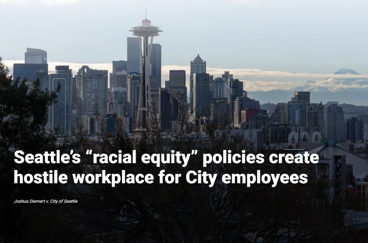 Former Seattle municipal employee sues over anti-White discrimination