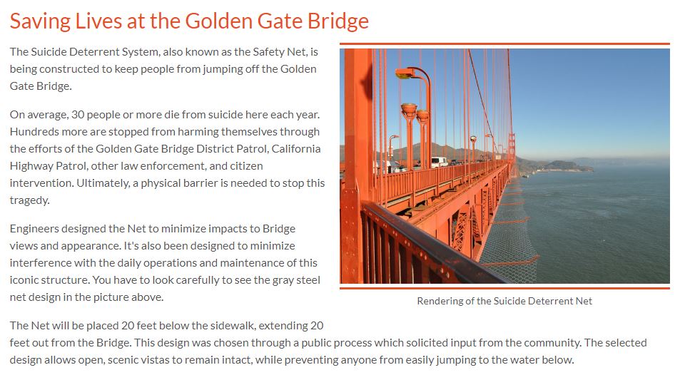 San Francisco’s anti-suicide net is now costing $400 million