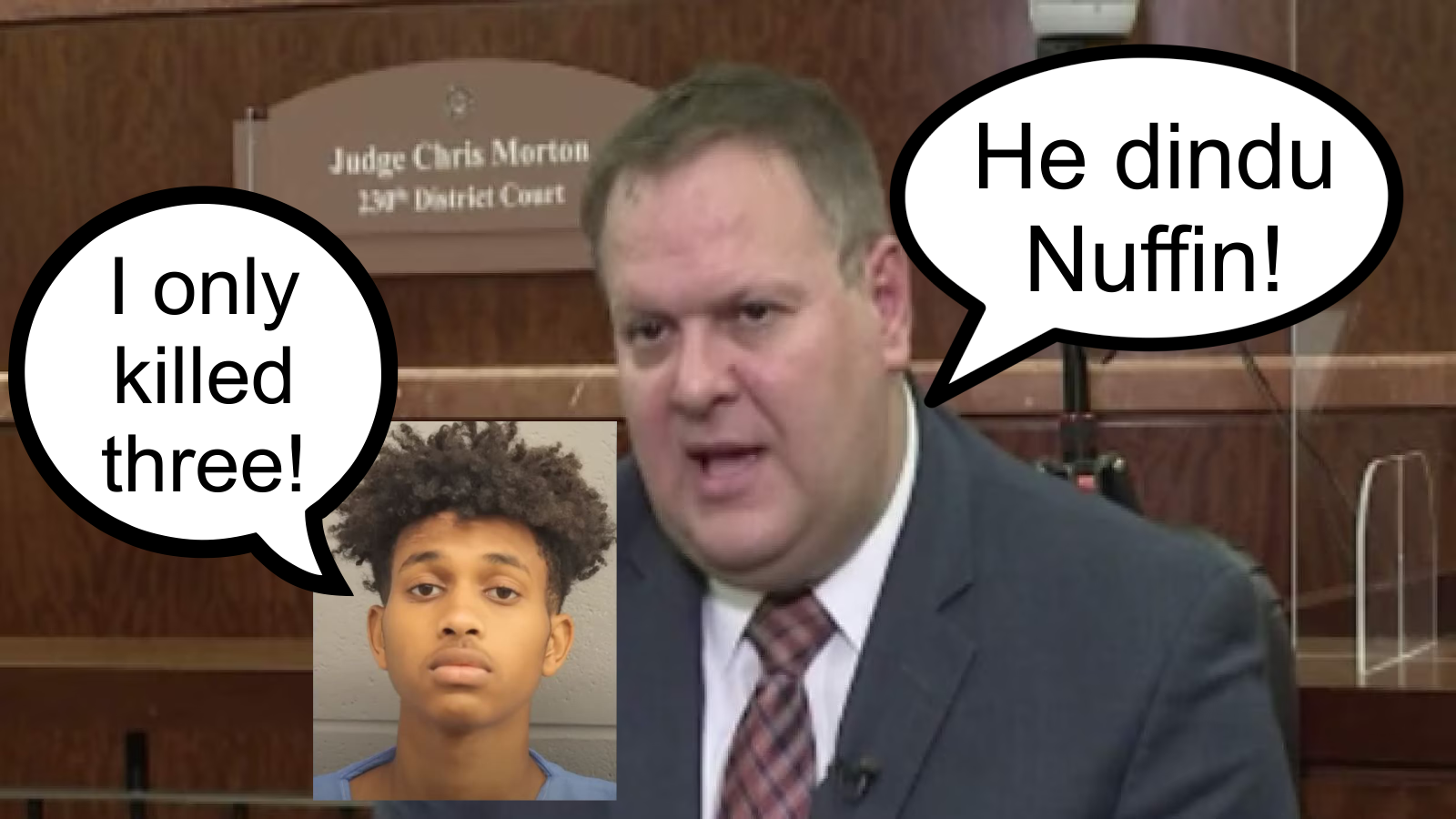 Notorious Houston Judge gives perp ten years for killing three