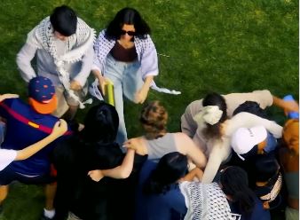 Left-wing militants training to fight with the police at Emory College